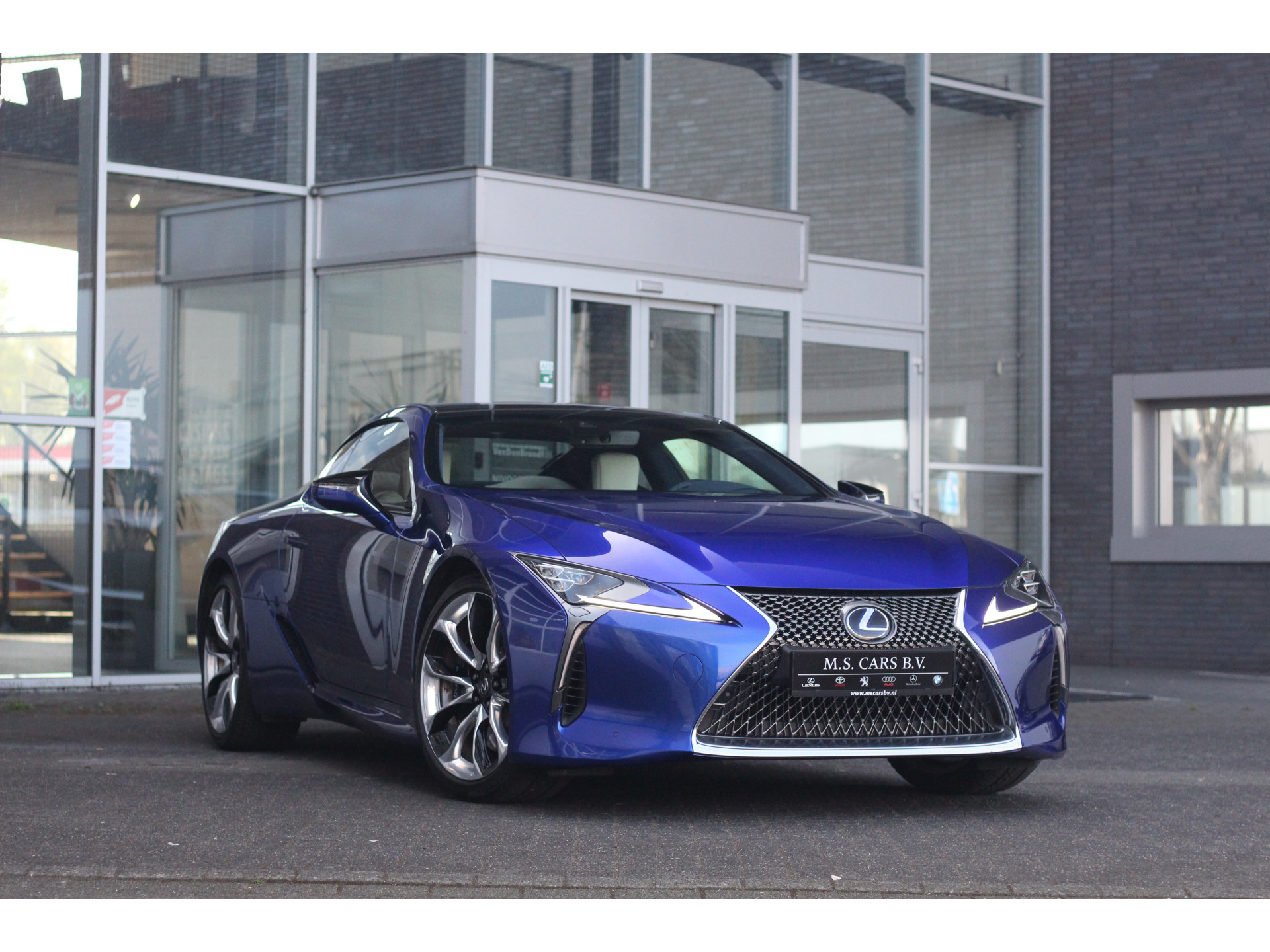 Lexus-LC-500h Structural Blue Edition Hybride Coupe Limited!-kopen in ...